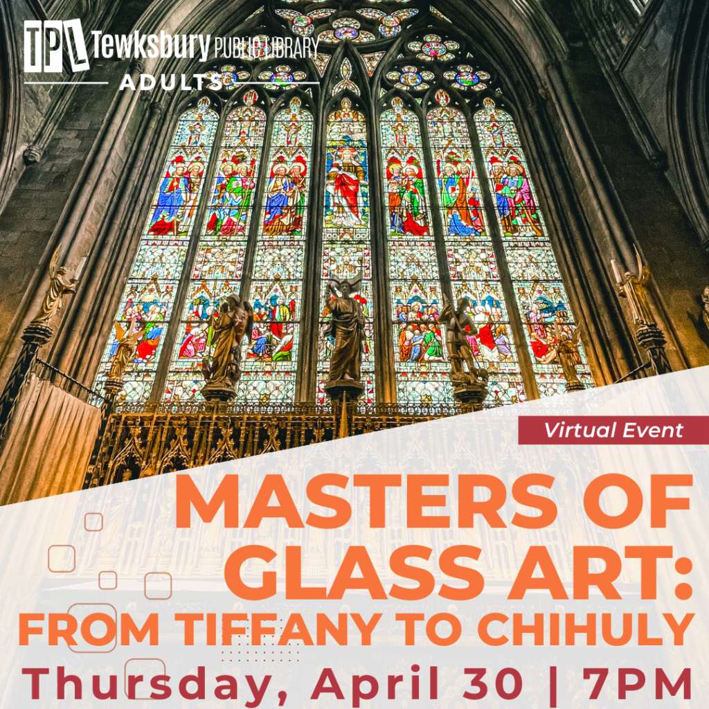 Thursday, April 30, 2026 | VIRTUAL: Masters Of Glass Art -- From ...