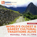 02/03/2025 | VIRTUAL: Discover The People Keeping The World's Oldest ...