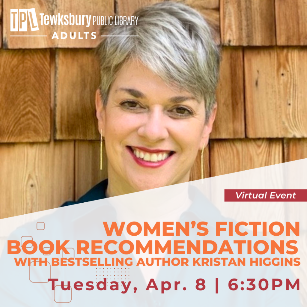 04/17/2025 | VIRTUAL: Women's Fiction Book Recommendations with ...