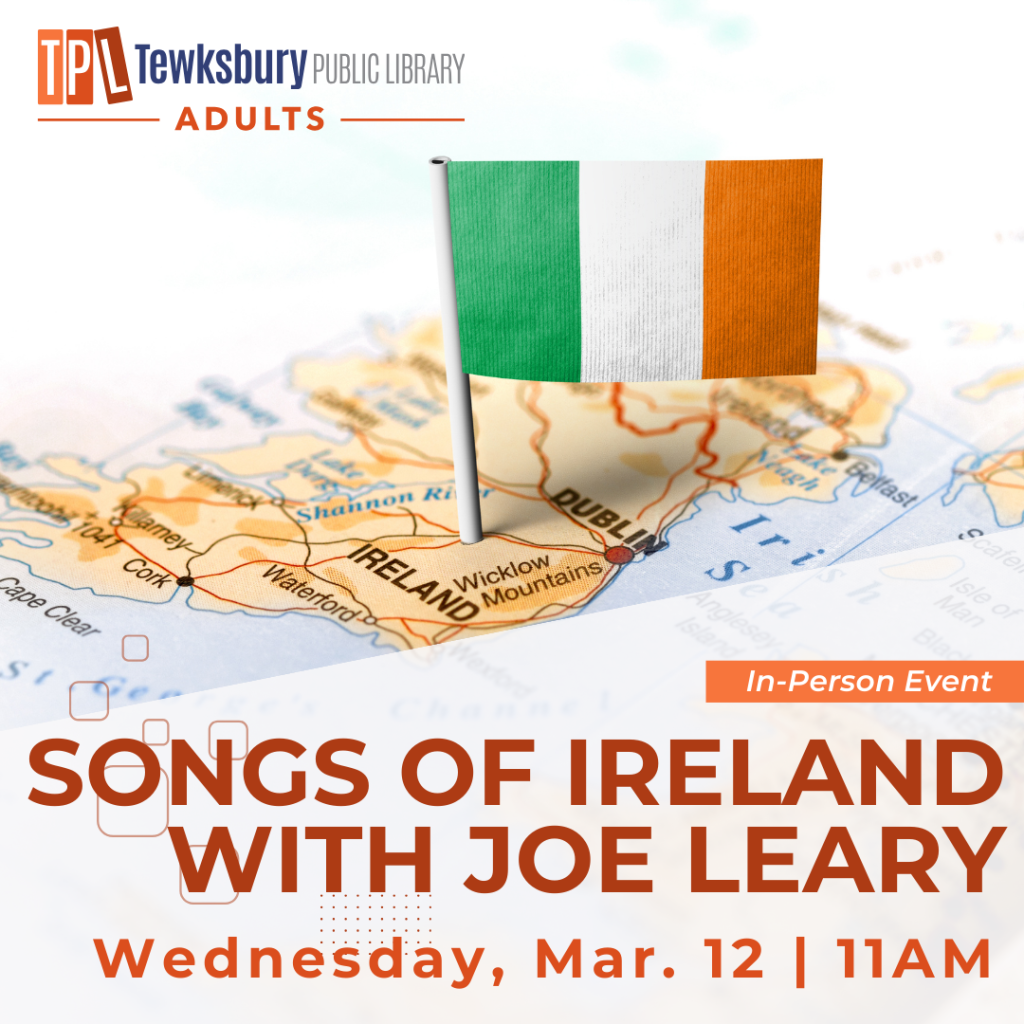 Wednesday, March 12, 2025 | IN PERSON: Songs Of Ireland Concert with ...