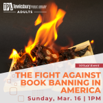 03/16/2025 | VIRTUAL: The Fight Against Book Banning in America with ...