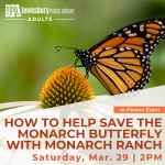 03/29/2025 | IN PERSON: How To Help Save The Monarch Butterfly with ...