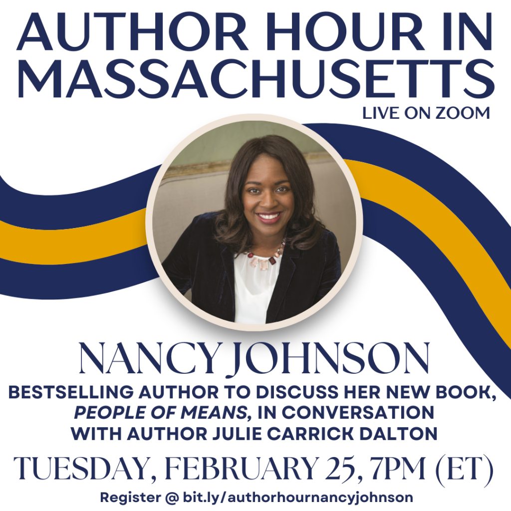 02/25/2025 | AUTHOR HOUR IN MASSACHUSETTS: Bestselling Author Nancy ...