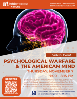 11/07/2024 | VIRTUAL: Stories As Weapons -- Psychological Warfare and ...