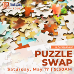 05/17/2025 | IN PERSON: Puzzle Swap | Tewksbury Public Library