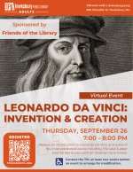 09/26/2024 | VIRTUAL: Leonardo da Vinci -- Invention & Creation ...