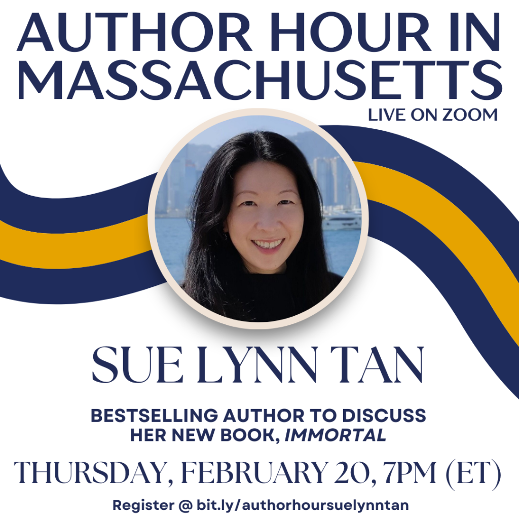 02/20/2025 | AUTHOR HOUR IN MASSACHUSETTS: Bestselling Author Sue Lynn Tan | Tewksbury Public ...