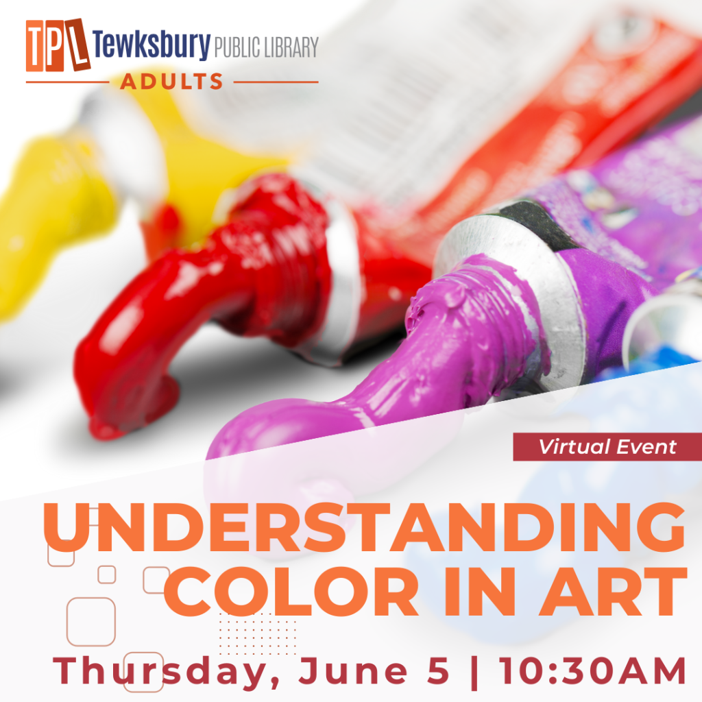 Thursday, June 5, 2025 | VIRTUAL: The Power of Pigment -- Understanding ...