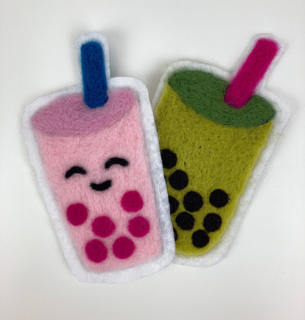 06/07/2023 | TEEN - Bubble Tea Felted Patches with Pop Up Art School! | Thomas Crane Public Library
