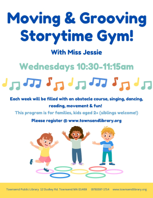 04/09/2025 | Moving & Grooving Storytime Gym! | Townsend Public Library