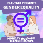 03/13/2023 | Real Talk: Gender Equality | Waltham Public Library