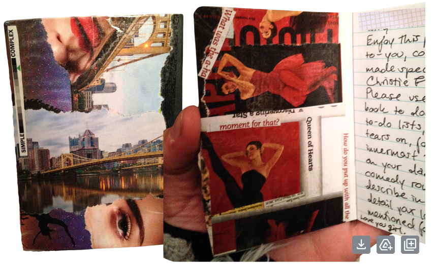 02/20/2025 | Let's Collage the Cover of a Blank Writing Journal ...