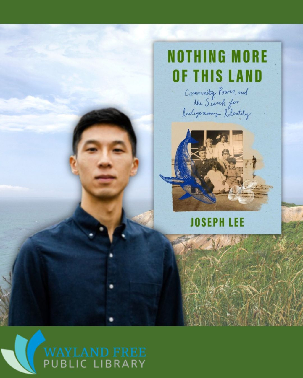 Wednesday, November 5, 2025 | Virtual Author Talk: Joseph Lee | Wayland ...