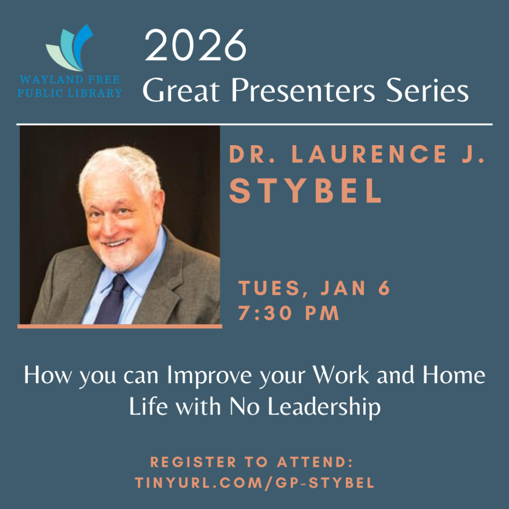 January 2026 Events | Wayland Free Public Library