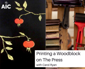 05/09/2024 | Weston AIC: Printing a Woodblock on The Press series ...