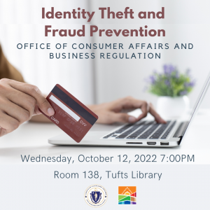 10/12/2022 | Identity Theft & Fraud Prevention | Weymouth Public Libraries