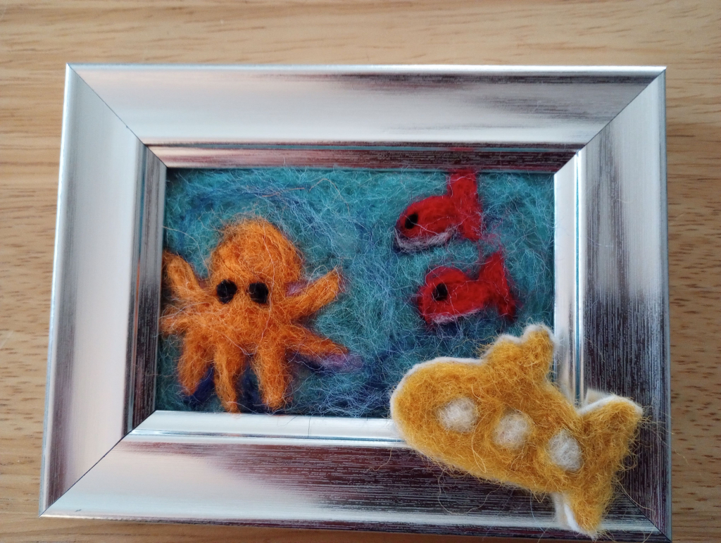 07/13/2024 | Adult Maker Space Craft Classes: Underwater Felted Scene ...