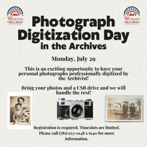 07/29/2024 | Photograph Digitization Day in the Archives: Bring in Your ...