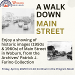 04/04/2025 | A Walk Down Main Street: Historic Images from the Archives | Woburn Public Library