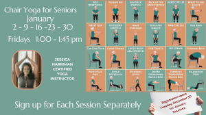 Friday, January 30, 2026 | Chair Yoga for Seniors- January Sessions ...