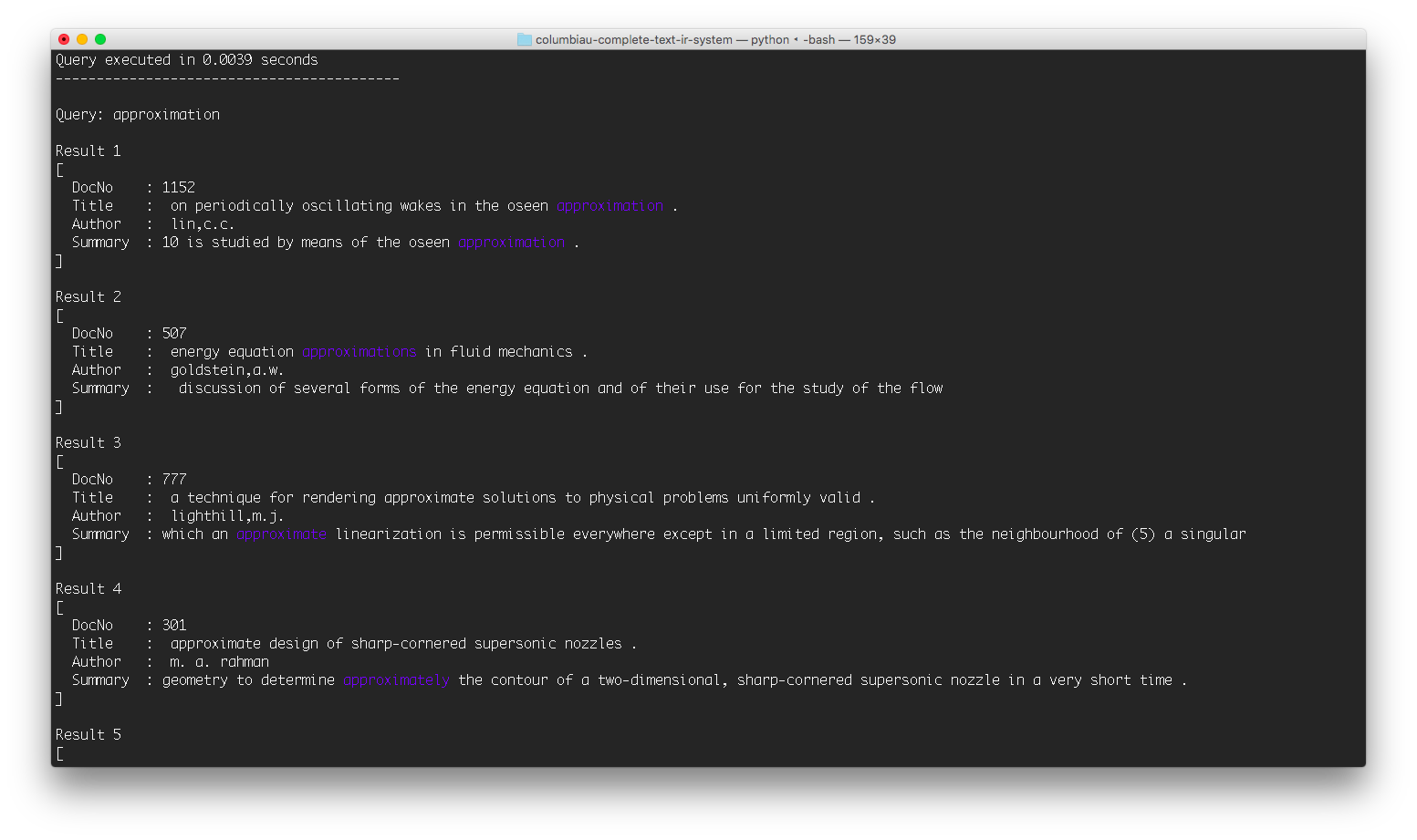 GitHub - aimannajjar/columbiau-complete-text-ir-system: A Complete text ...