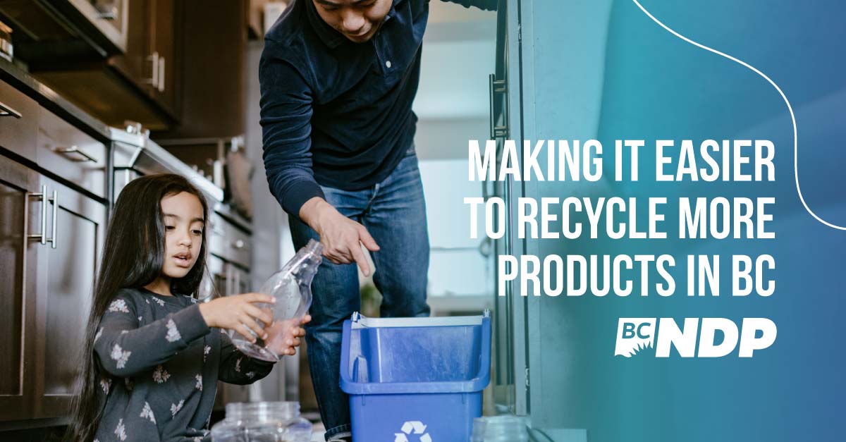 We’re making it easier to recycle the things you use every day ...