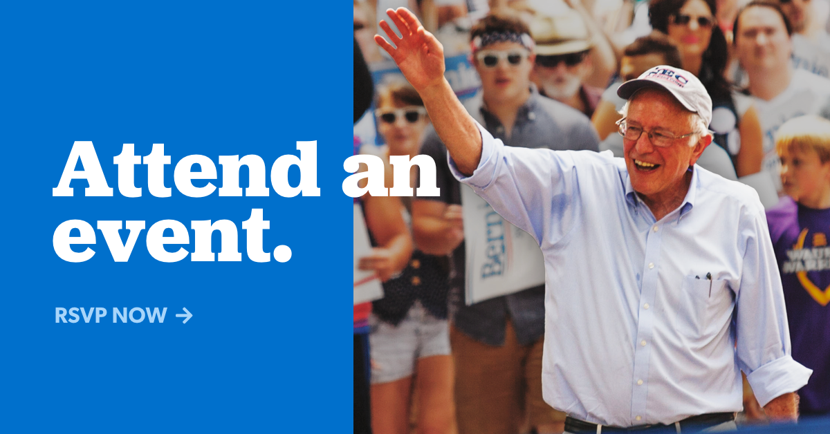 Event with Bernie Sanders | Friends of Bernie Sanders