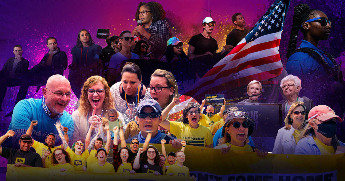 4 numbers that'll give you hope for American democracy | RepresentUs