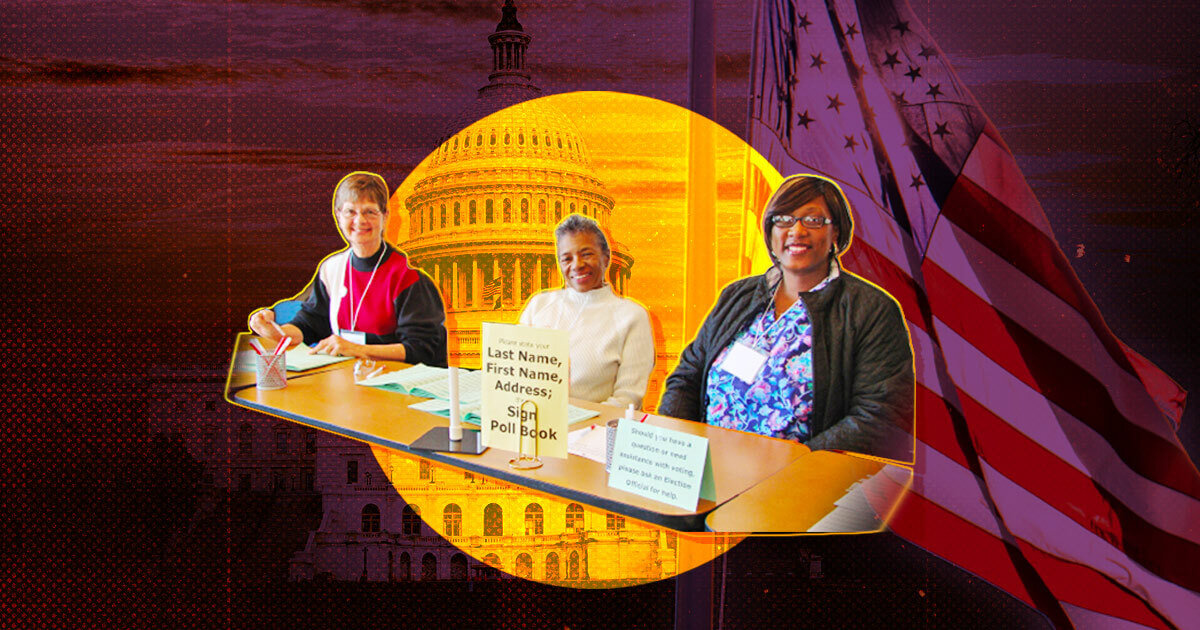 Tell Congress to Protect Election Workers! | RepresentUs