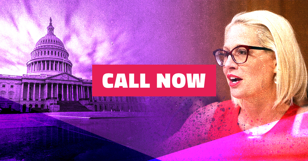 Senator Sinema Thank You For Co Sponsoring The For The People Act