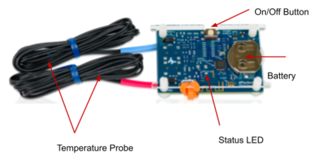 diagram of PocketLab thermo sensor