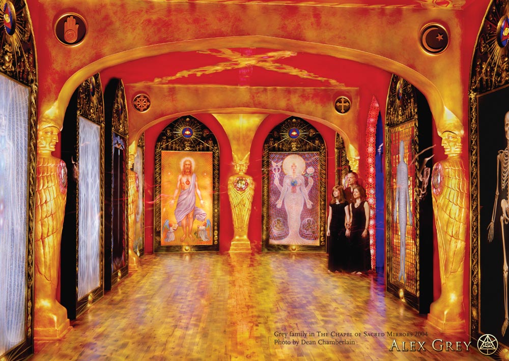 Chapel of Sacred Mirrors, NYC - Alex Grey