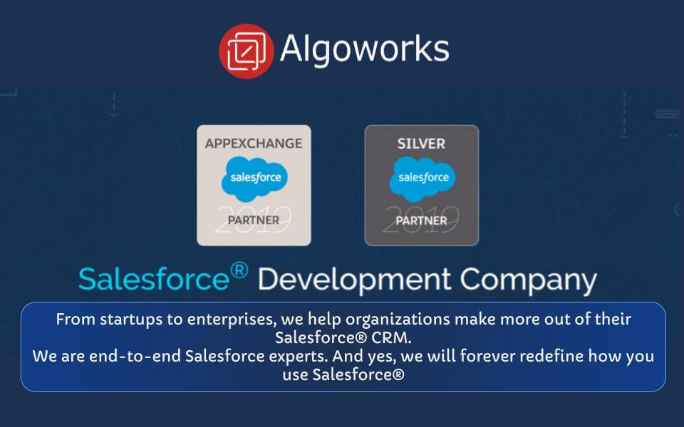 Salesforce Development & Salesforce Consulting Company - Algoworks