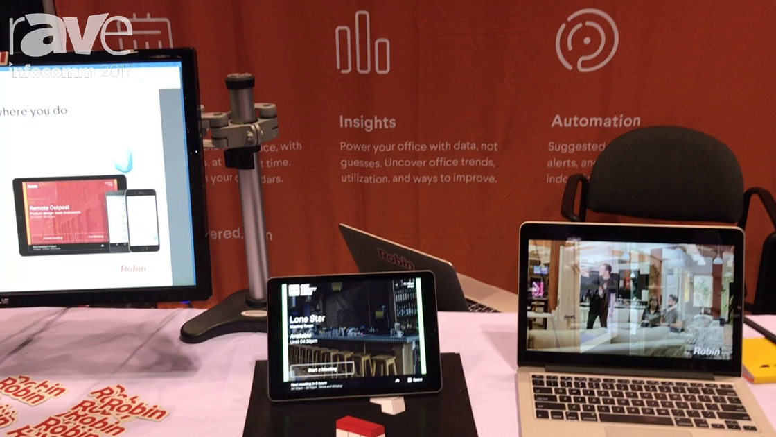 InfoComm 2017: Robin Explains Meeting Room Booking System – rAVe [PUBS]