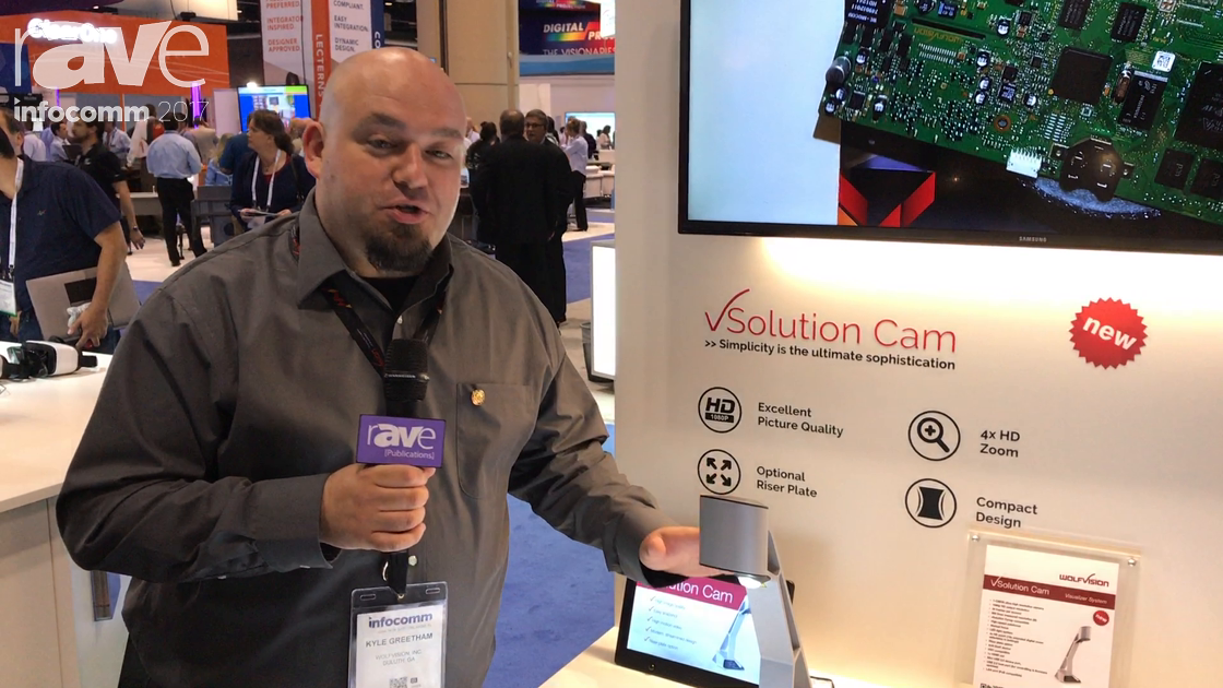 InfoComm 2017: WolfVision Presents vSolution Cam – rAVe [PUBS]