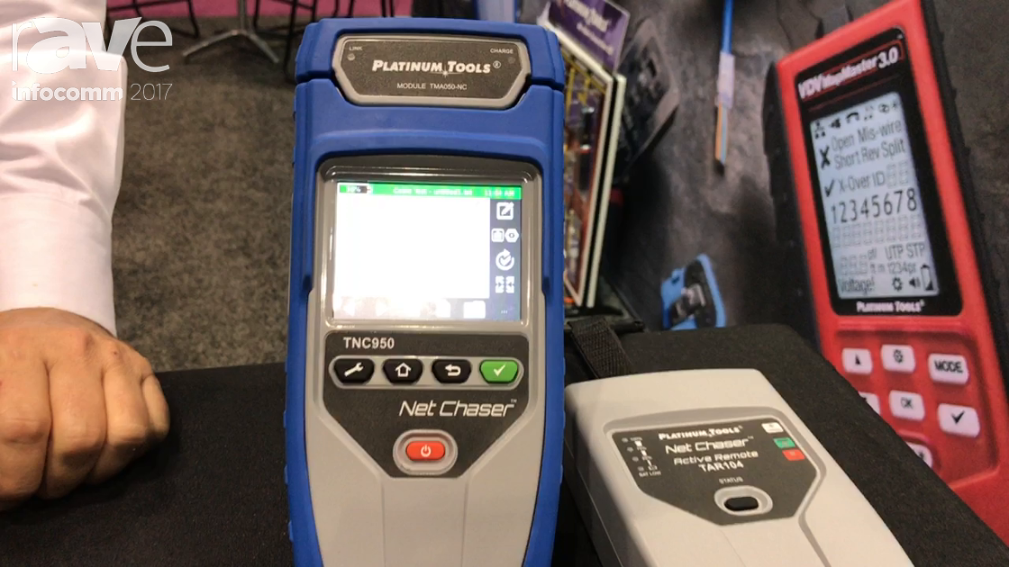 InfoComm 2017: Platinum Tools Features Ethernet Speed Certifier – rAVe ...