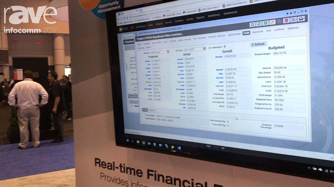 InfoComm 2017: Solutions 360 Demos Q360 Integrator Business Software ...