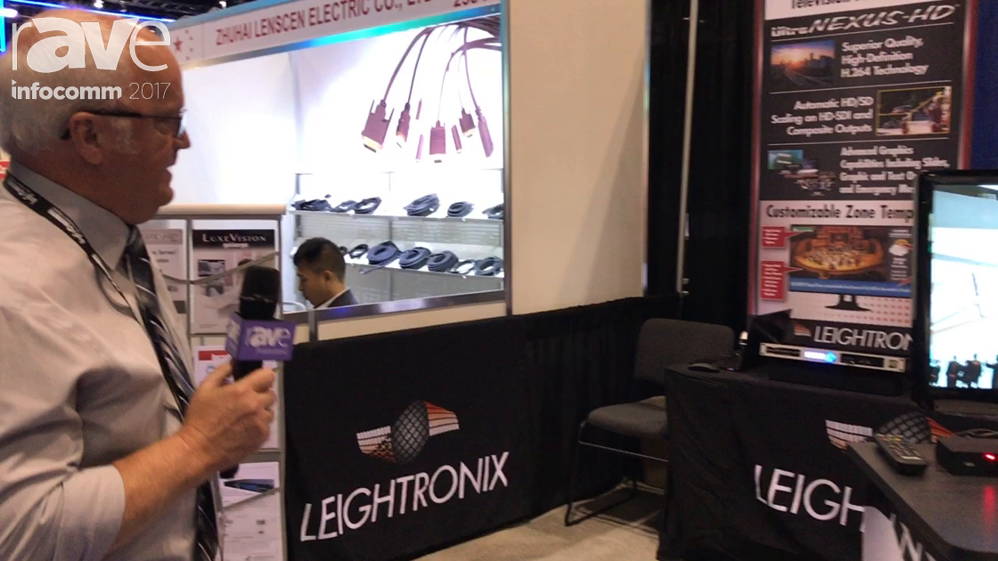 InfoComm 2017: LEIGHTRONIX Showcases UltraNEXUS-HD Automated Video ...