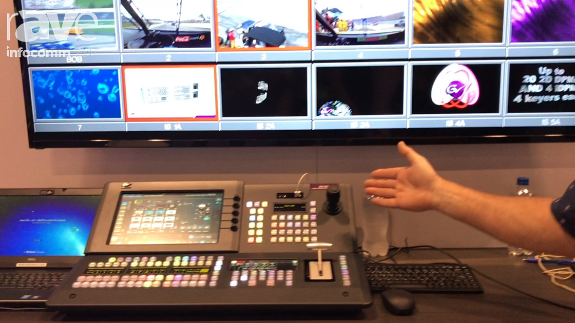InfoComm 2017: Grass Valley Talks About the GV Korona Switcher – rAVe ...