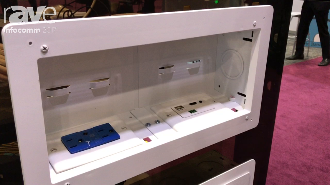 InfoComm 2017: Hubbell Shows Recess Connectivity Box For Flat Panel and ...