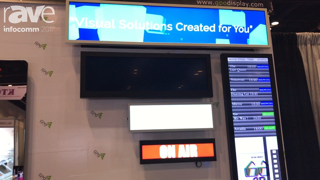 InfoComm 2017: GPO Display Features Panoramic LCD Monitors – rAVe [PUBS]