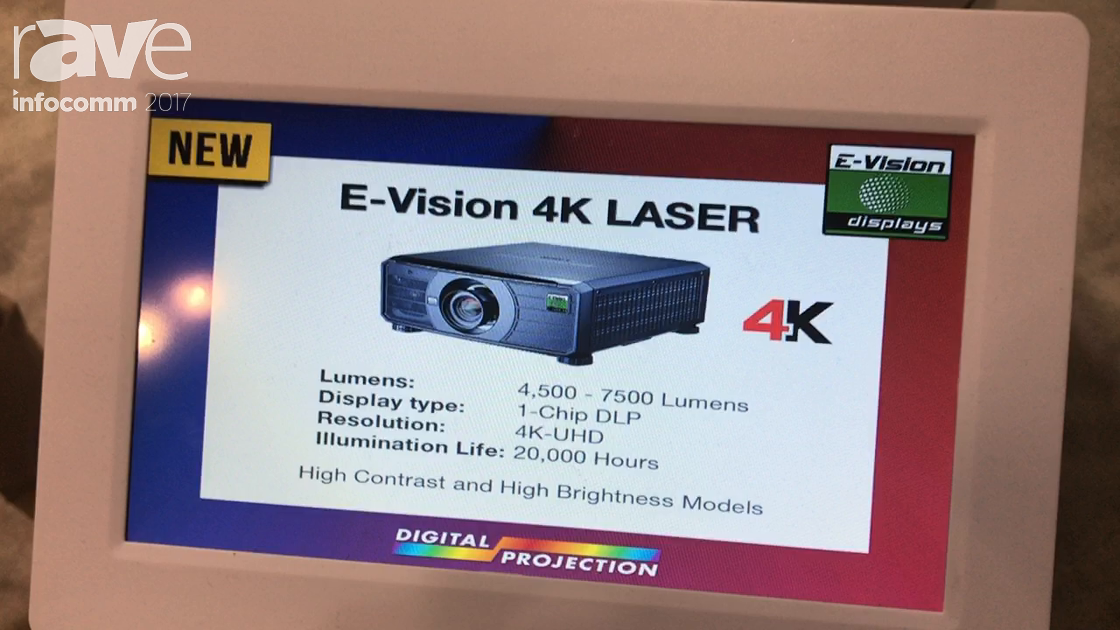 InfoComm 2017: Digital Projection Highlights the E-Vision 4K Laser ...