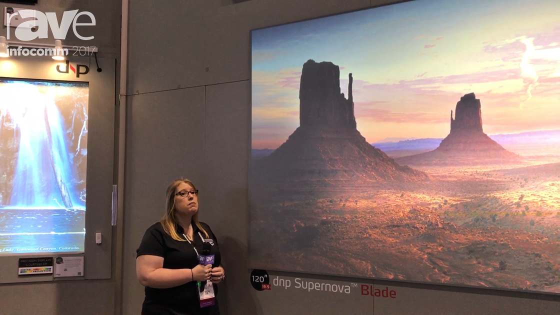 InfoComm 2017: dnp Shows Supernova Blade Screen – rAVe [PUBS]