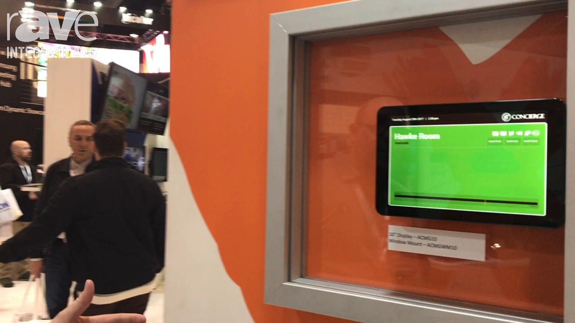 Integrate 2017: Concierge Displays Demos 10-Inch Display In Room ...