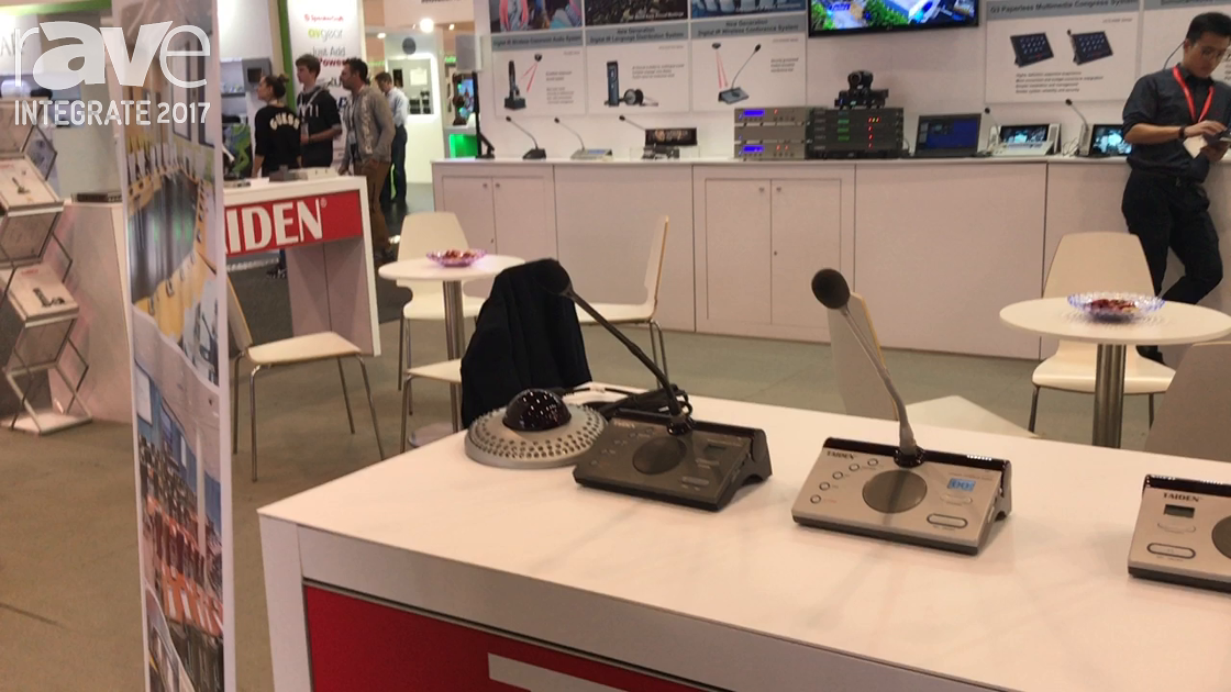 Integrate 2017: TAIDEN Showcases the Digital Infrared Wireless ...