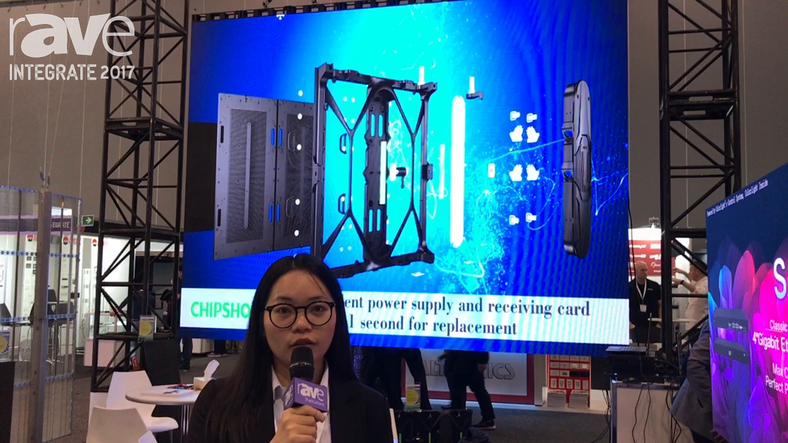 Integrate 2017: Shenzhen Chip Optech Demos P3.6 mm LED Display for ...