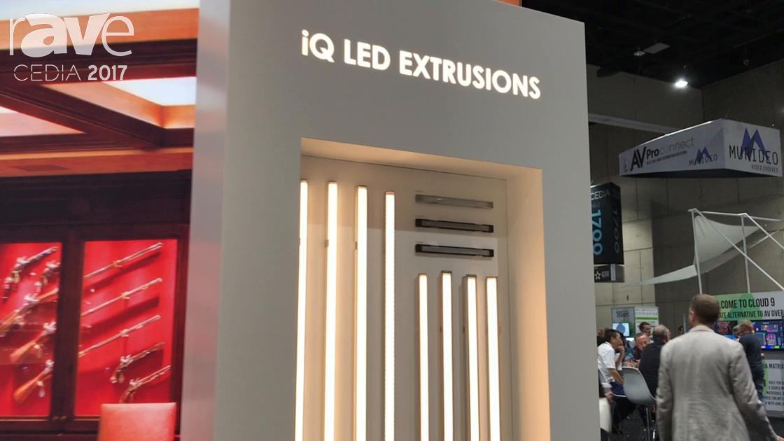 CEDIA 2017: Q-Tran Features Full Line of iQ LED Extrusions – rAVe [PUBS]