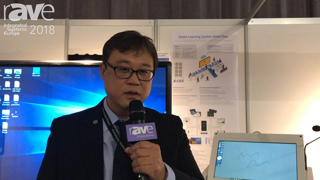 ISE 2018: BAROSNT CO. Shows Off Its TYCHE-220 Digital Podium – rAVe [PUBS]