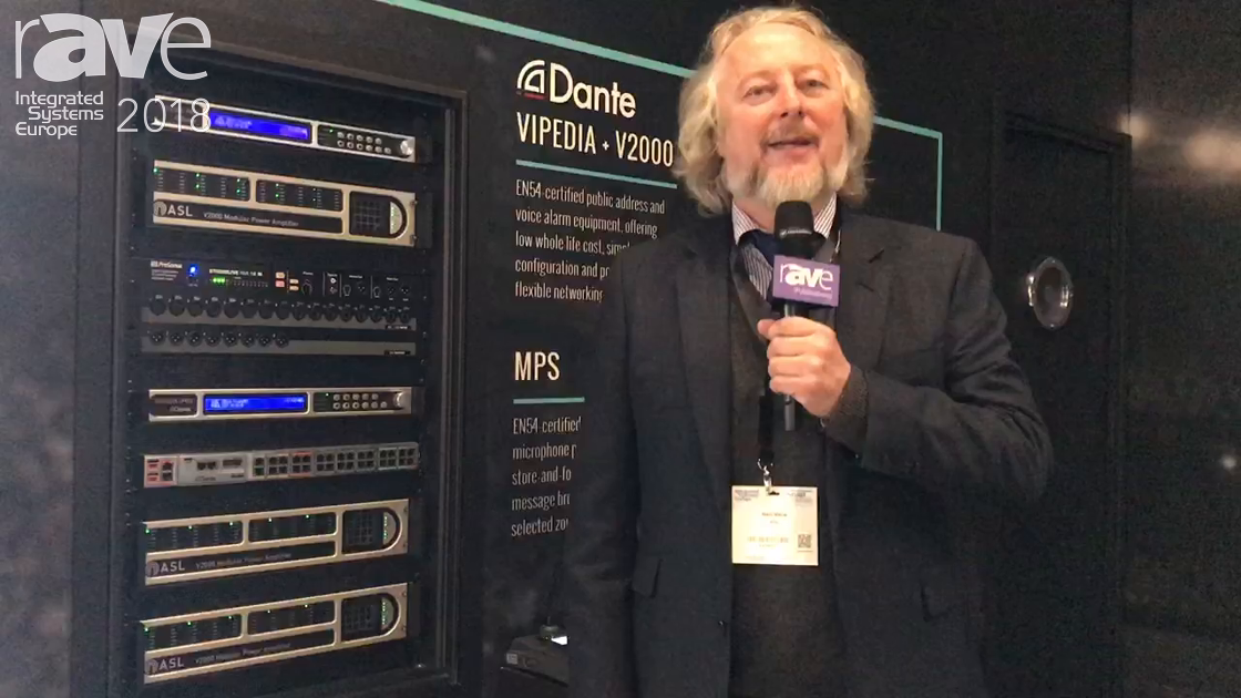 ISE 2018: ASL Presents VIPEDIA Equiptment with EN54 System and Dante ...