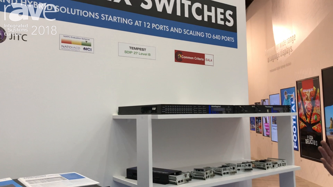 ISE 2018: Thinklogical Intros the TLX MatrixSwitch 160 10Gig Matrix ...